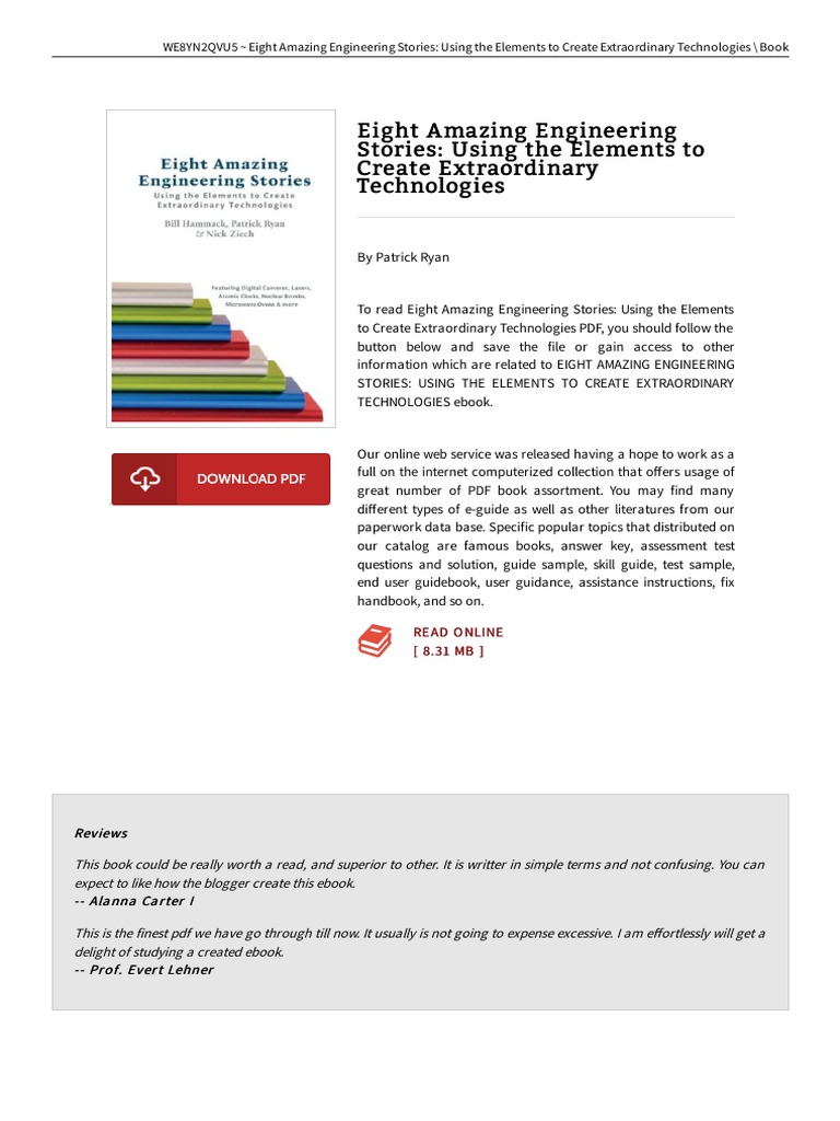 Eight Amazing Engineering Stories Using The Elem | PDF | Computing ...