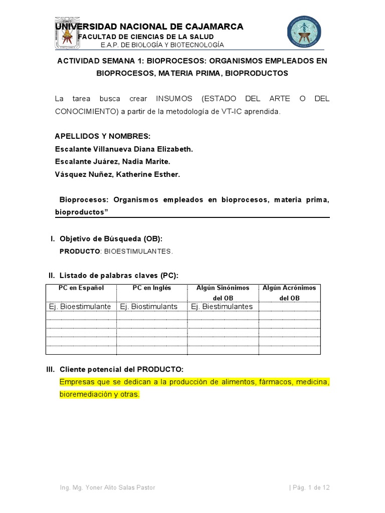 Trabajo Bioestimulantes | PDF | Agricultura | Biotecnología