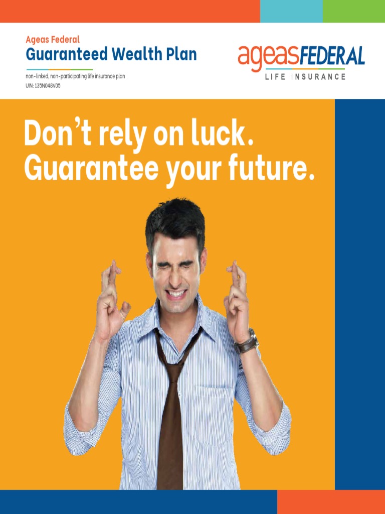 QC-3654 Guaranteed Wealth Plan Brochure - V5a - 1 | PDF | Insurance ...
