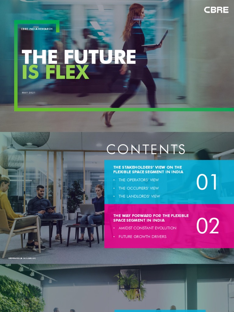 CBRE Major Report - The Future Is Flex May 2021. | PDF | Landlord ...