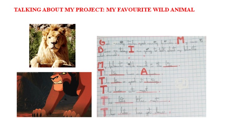 My Favourite Wild Animal | PDF