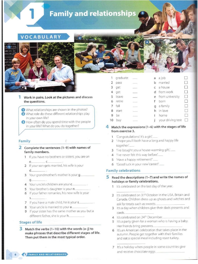 Family and Relationships | PDF