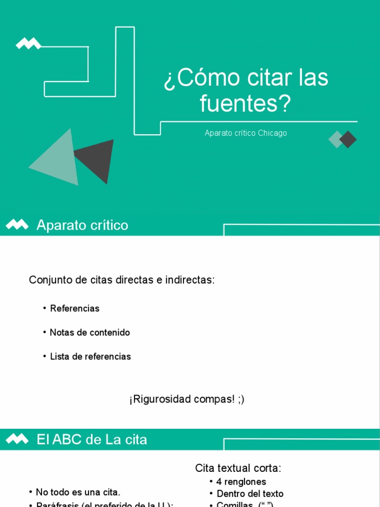 Cómo Citar Las Fuentes | PDF | Viajes y turismo