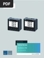 Sentron Pac3100 Manual Es 01 Es-MX | PDF | Energia electrica ...