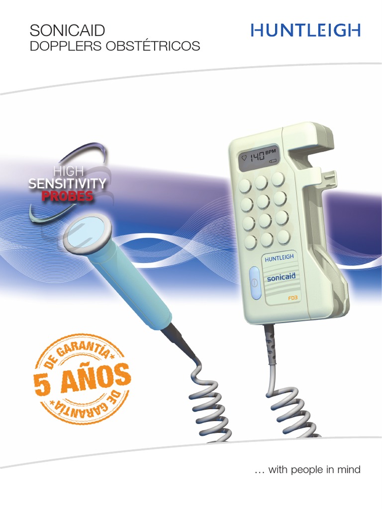 Doppler Obstetrico Huntleigh Sonicaid Fd1 Fd2 Fd3 d920 d930 y One | PDF ...