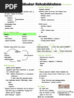 Vestibular Rehabilitation: Gaze Stabilization Exercise Vorx1 | PDF ...