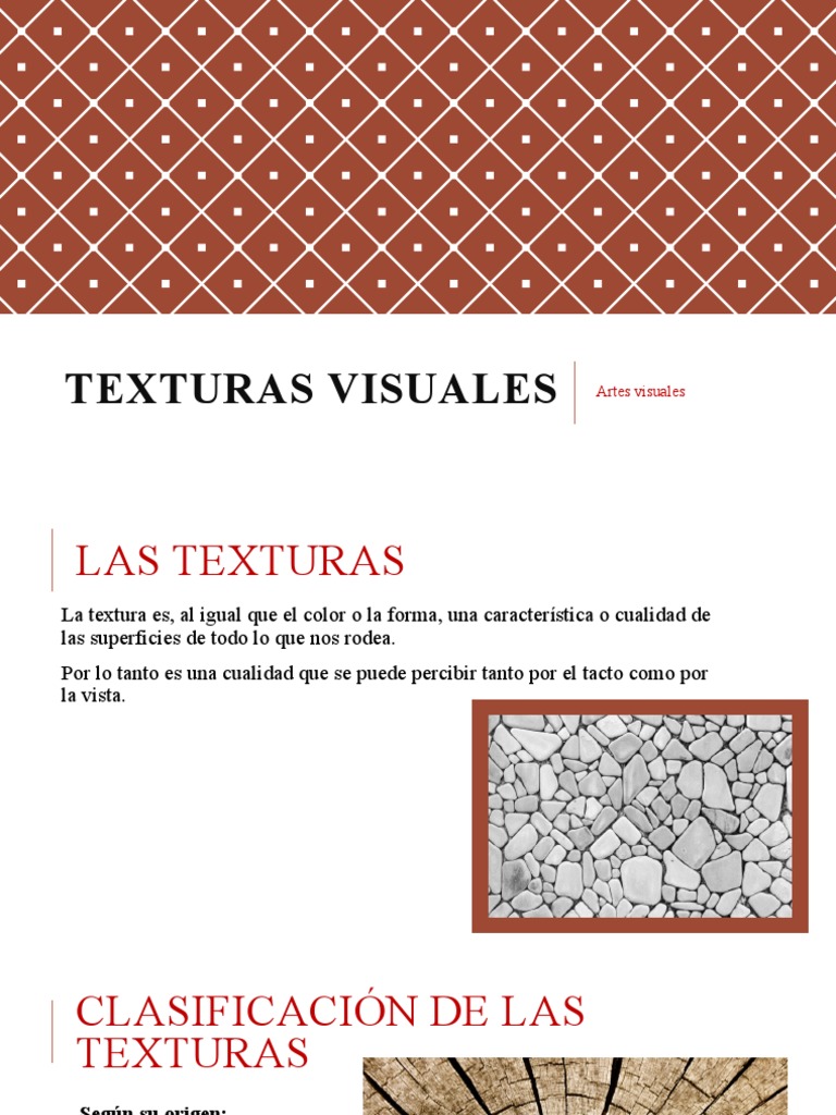 Texturas Visuales | PDF