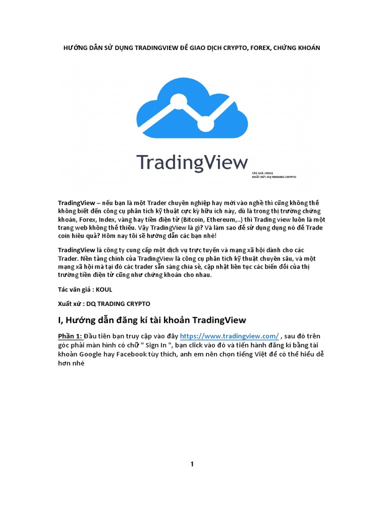Tradingview Co Ban | PDF