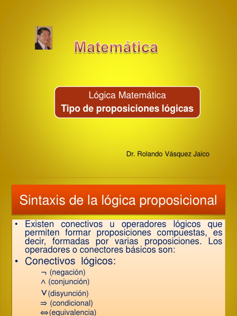 Clase2 - Tipos de Proposiciones - 2019 | PDF | Proposición | Enseñanza ...