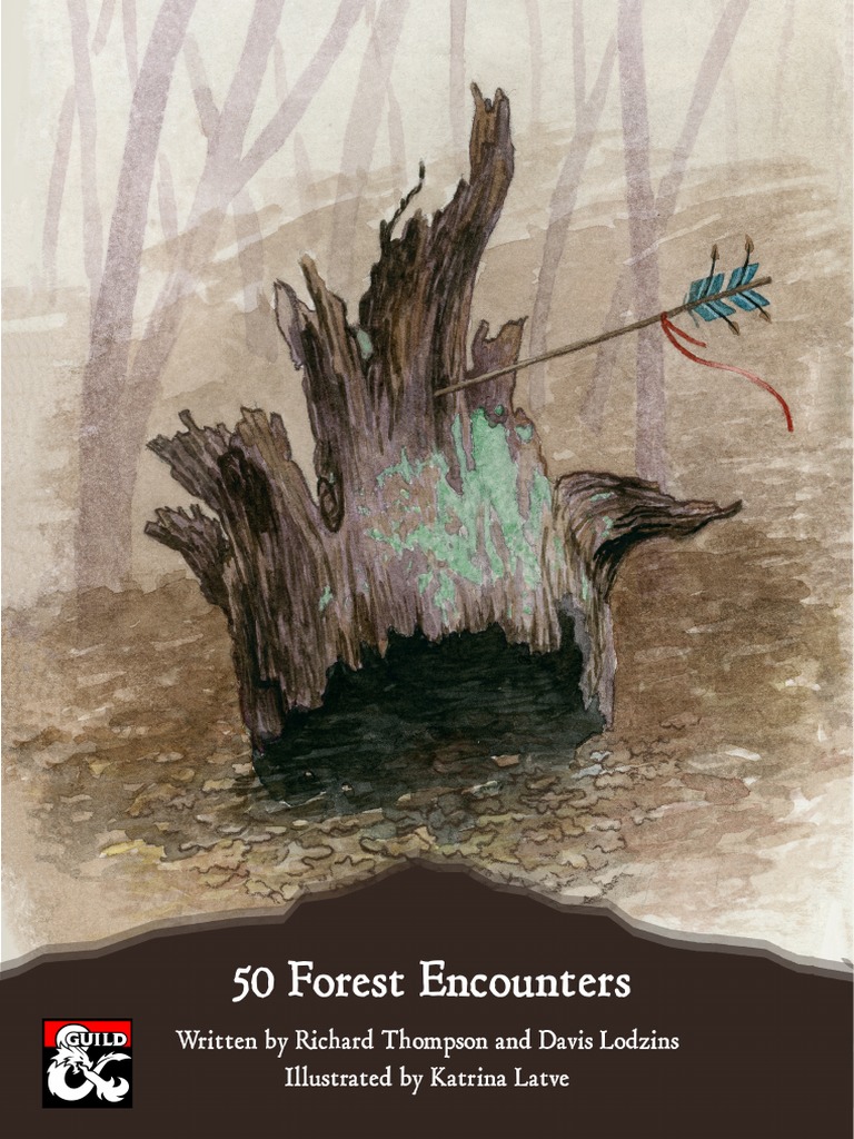 Fifty Forest Encounters | PDF | Wizards Of The Coast | Dungeons & Dragons