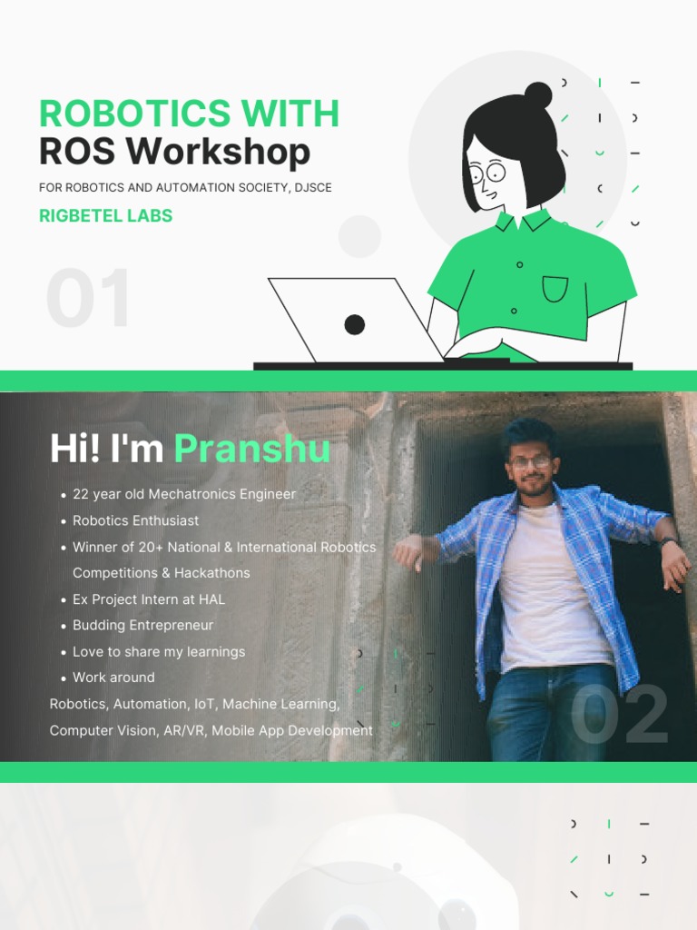 Robotics With: ROS Workshop | PDF | Robotics | Robot