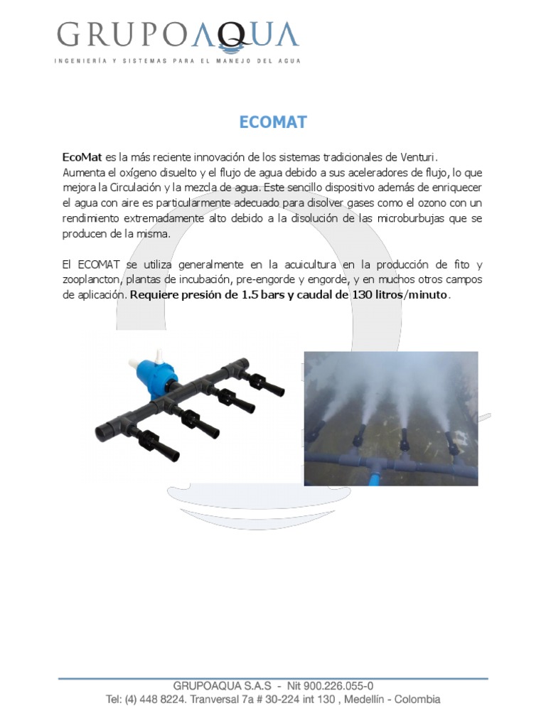 Ecomat 2021 | PDF | Agua | Economias