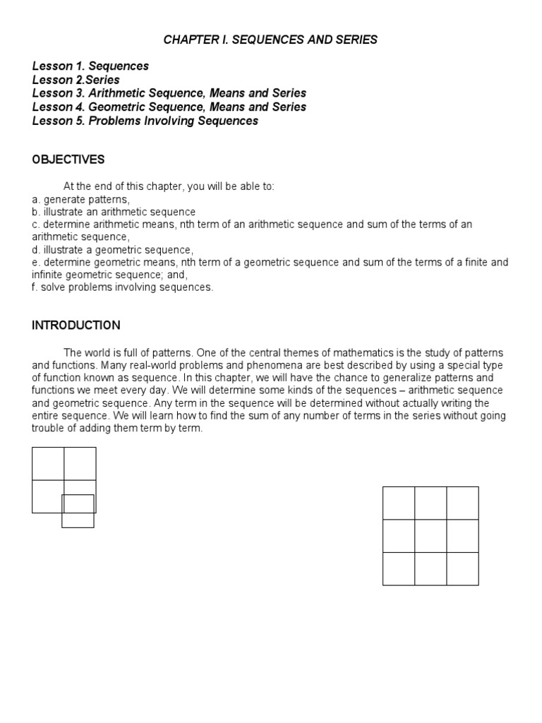 CH1-Sequences and Seriess | PDF | Sequence | Summation