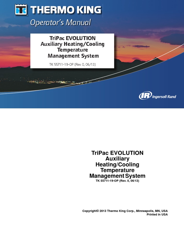 TriPac EVOLUTION Operators Manual 55711 19 OP Rev. 0-06-13 | Download ...
