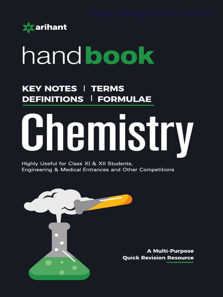 Chemistry Arihant Handbook | PDF | Significant Figures | Mole (Unit)
