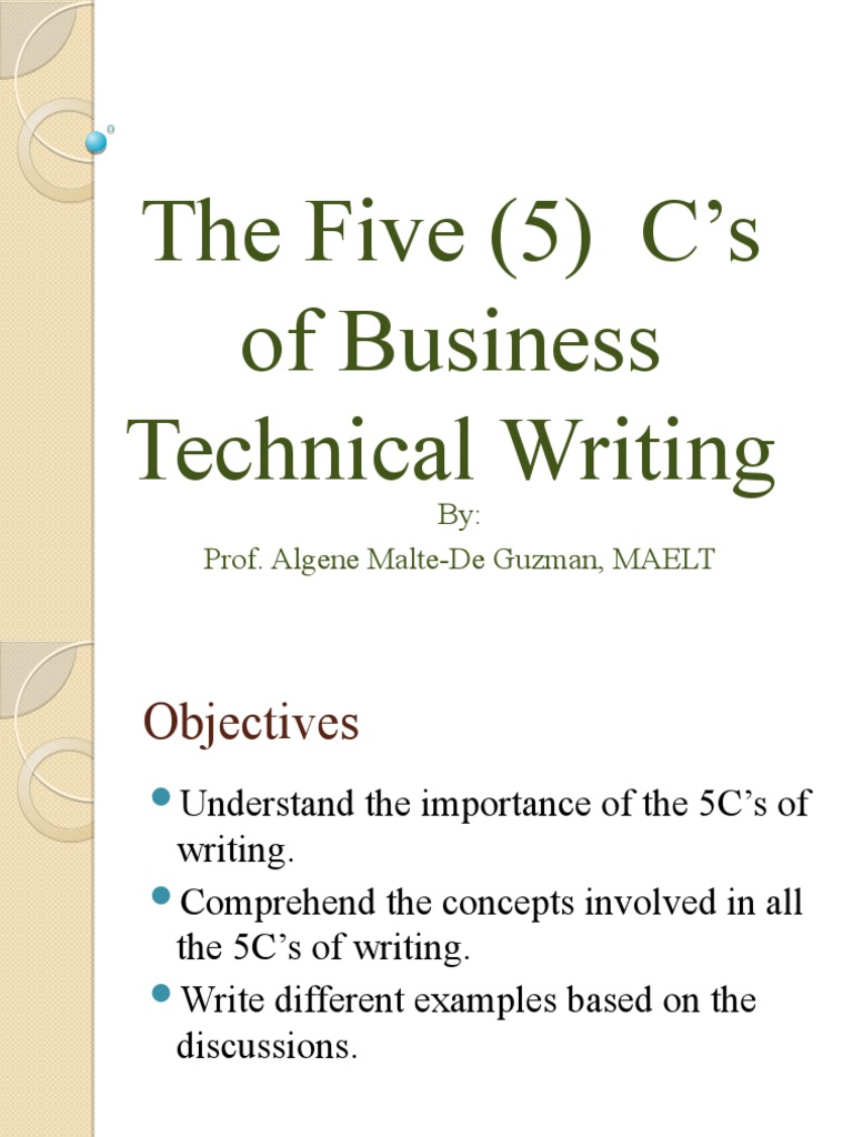5 Cs Effective Writing | PDF | Reason | Argument
