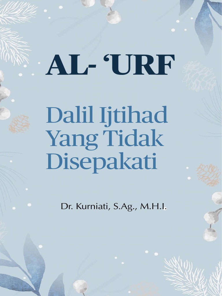 Al - 'Urf | PDF