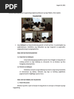 Mga Gawaing Pangkomunikasyong NG Mga Pilipino | PDF