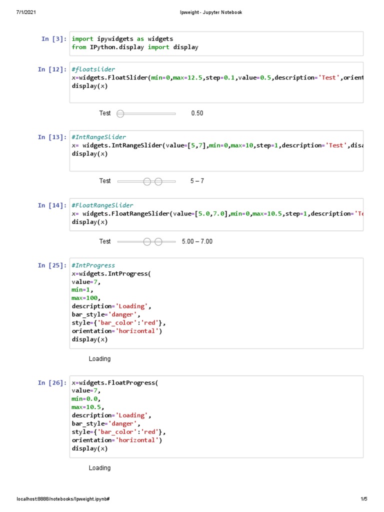 Ipywidgets 1 Jully 21 | PDF | Software | Ingeniería de software