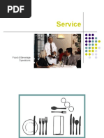 Sequence of Table Service (Script) | PDF | Waiting Staff | Hospitality ...