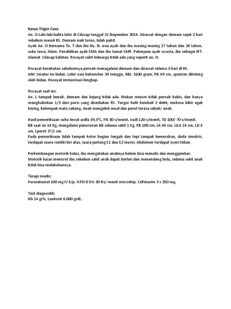 Kel 1-4 Trigger Case Manajemen | PDF