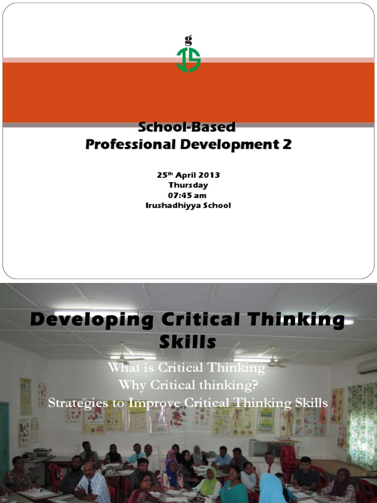 Developing Critical Thinking Skill | PDF | Critical Thinking | Argument