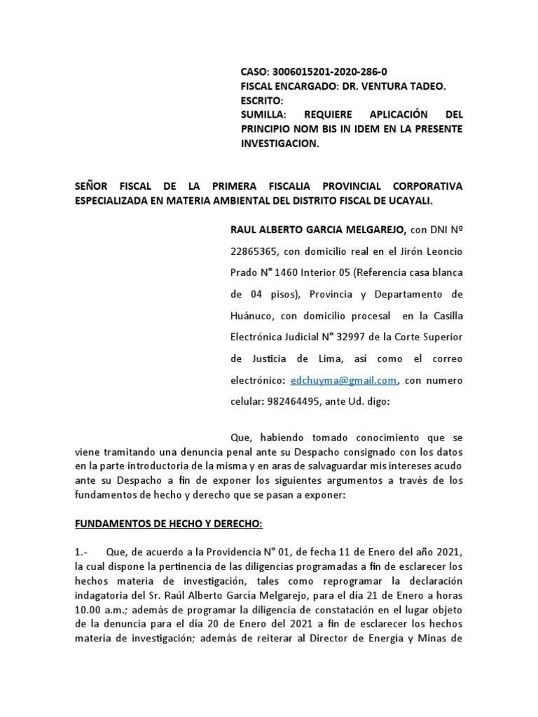 Principio Nom Bis in Idem | PDF | Res Judicata | Habeas corpus