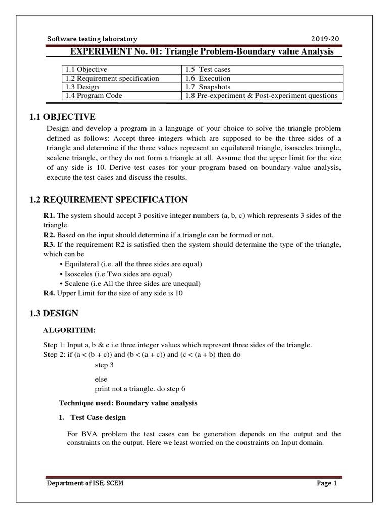 ST Lab Manual | PDF | Software Testing | Software Engineering
