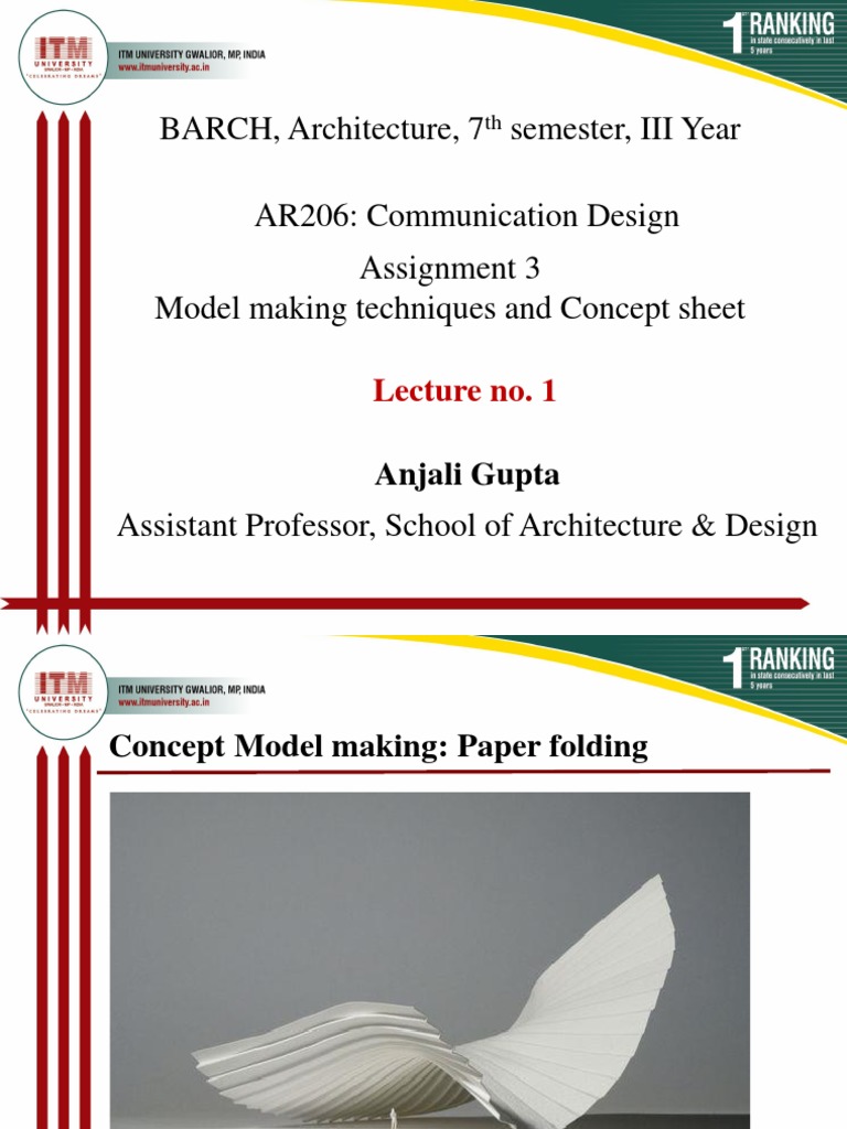 Model Making and Sheet Composition | PDF