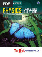 11th Science Physics Target | PDF