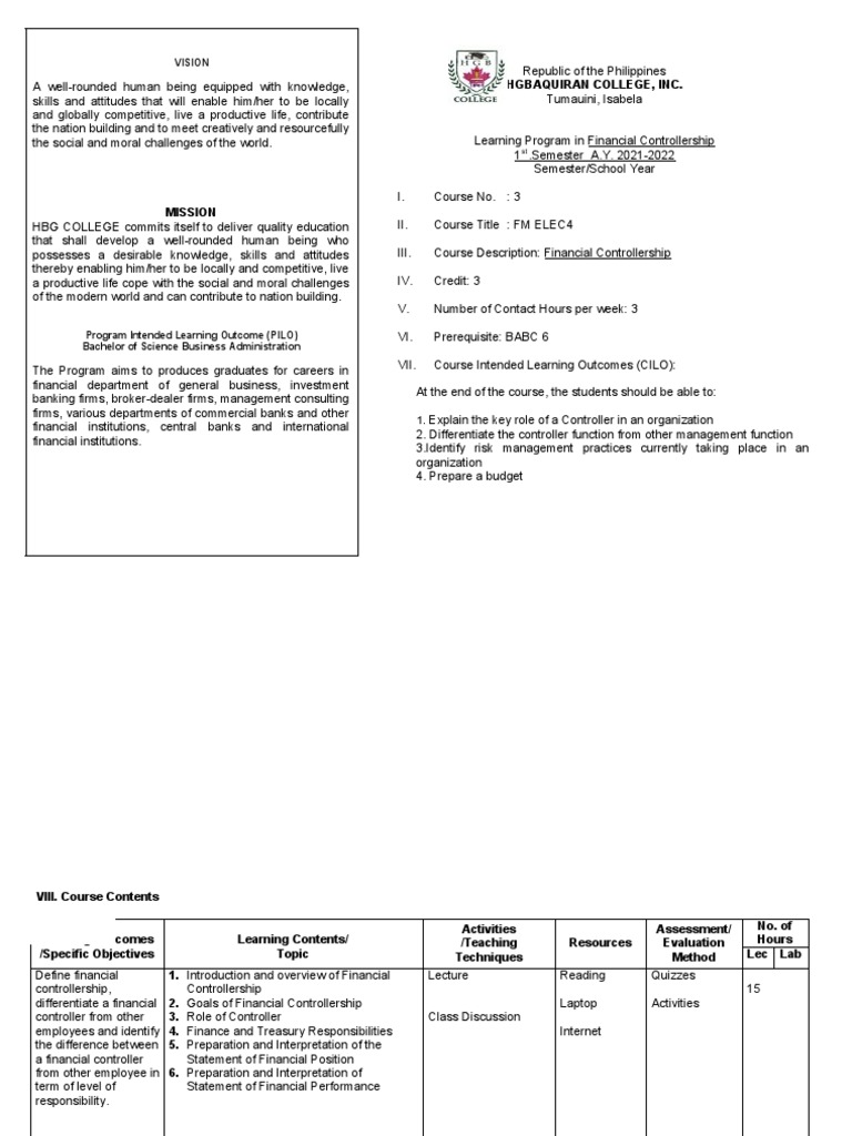 Financial Controllership | PDF | Economies