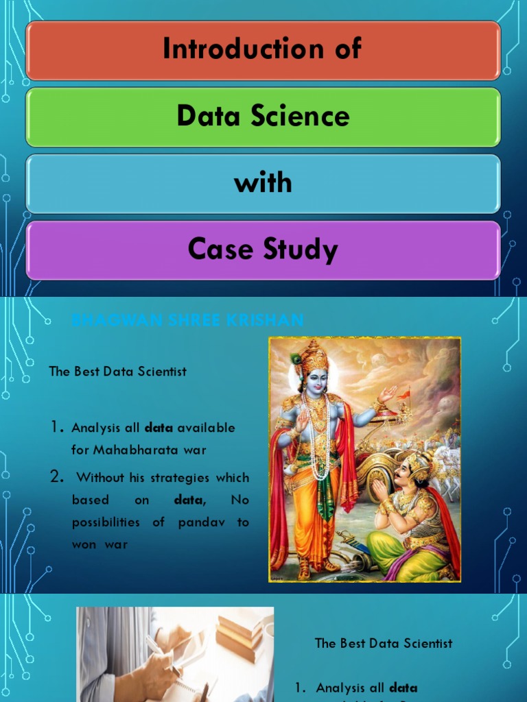 Data Science Case Study For Introduction | PDF