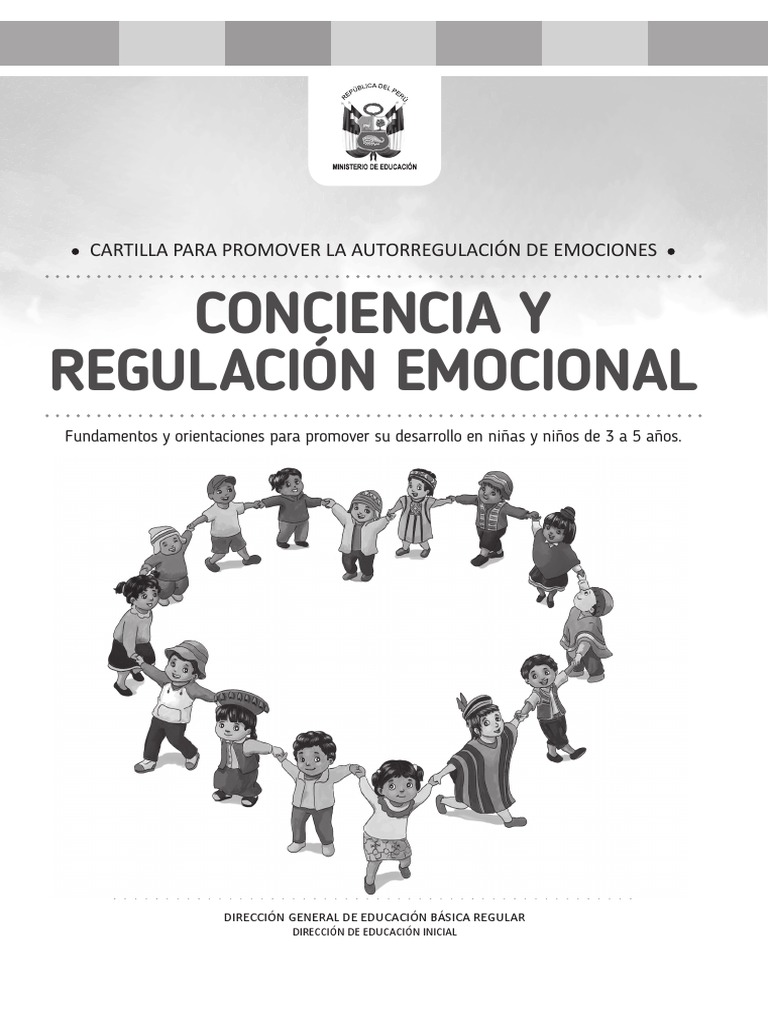Cartilla para Promover La Autorregulación de Emociones | PDF | Las ...
