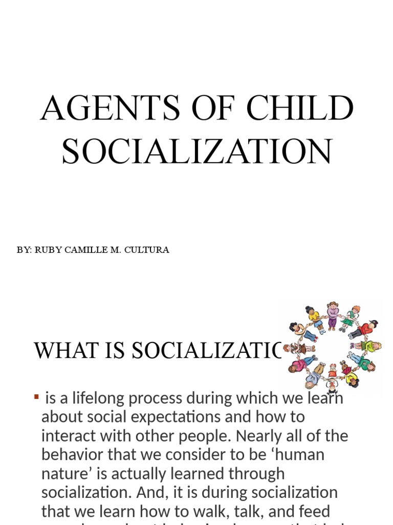 Agents of Child Socialization | PDF | Adolescence | Socialization