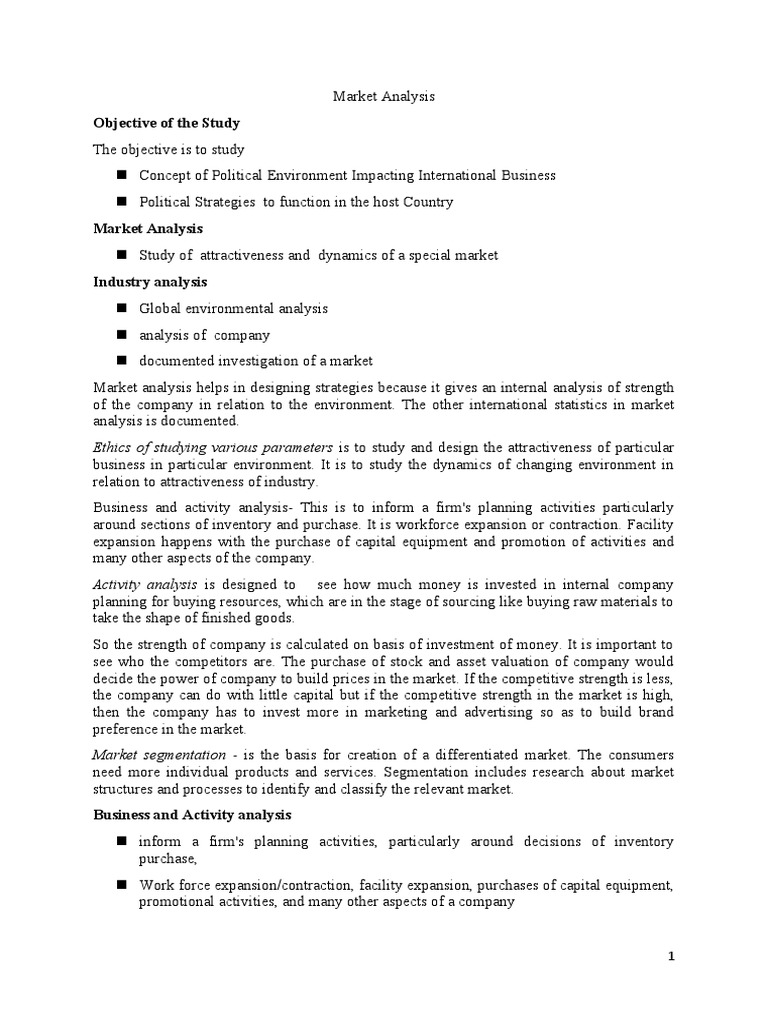 Script Market Analysis | PDF | Market Analysis | Market Segmentation