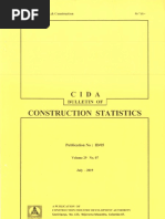 Bulletin of Construction Statistics - October 2024 | PDF | Concrete | Price Indices