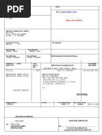 BL Form Oocl | PDF | Cargo | Bill Of Lading