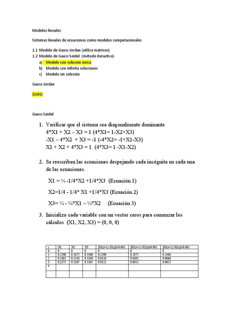 Modelos Lineales | PDF
