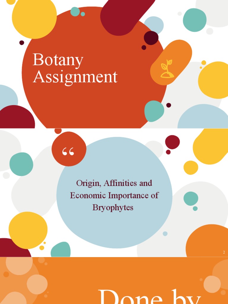 Botany Assignment | PDF | Sexual Reproduction | Peat