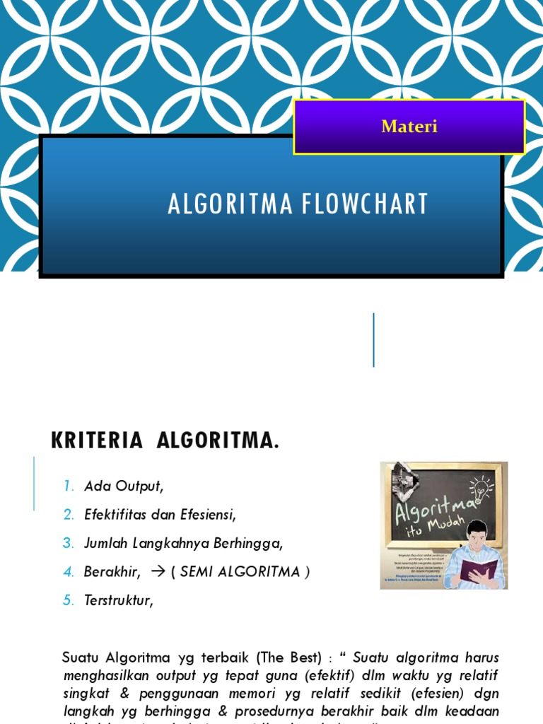 Algoritma Flowchart Pdf