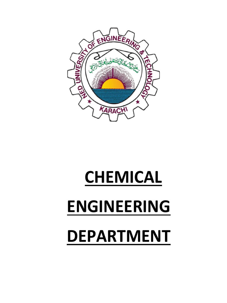 Chemical Engineering Department | PDF | Pressure | Liquids