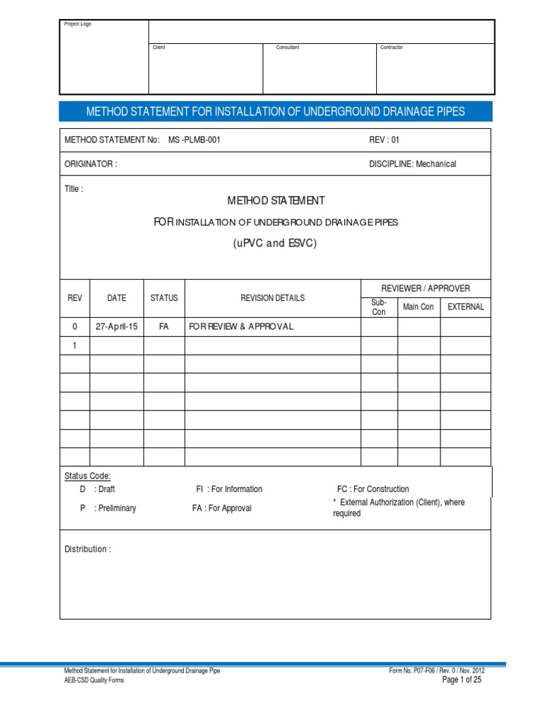 Ms For Di Underground Pipes 01 | PDF | Pipe (Fluid Conveyance) | Plumbing