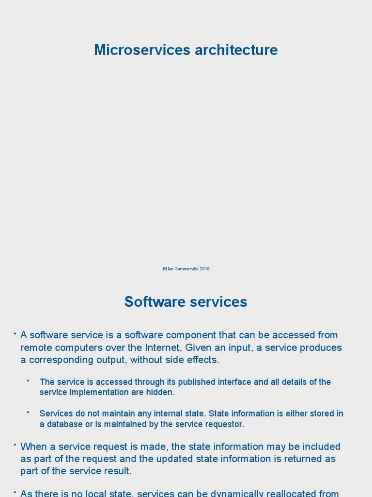 Microservices Architecture | PDF | Hypertext Transfer Protocol | Representational State Transfer