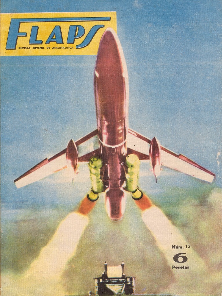 FLAPS Revista Juvenil de Aeronautica 012 Mar 1961 | PDF
