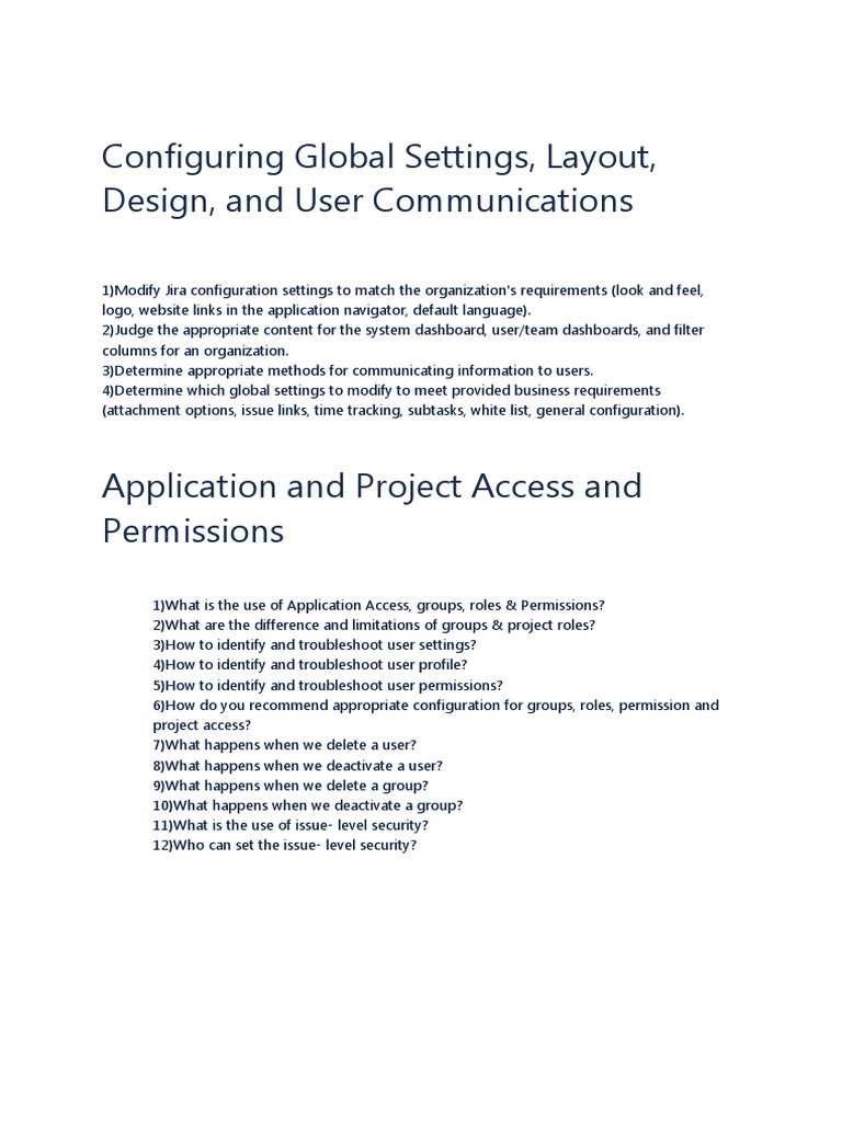 Preparation Questions Atlassian | PDF | Login | Information Age