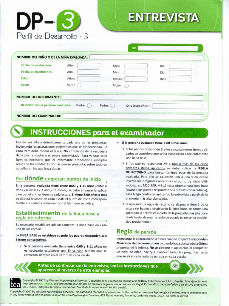 Protocolo DP 3 | PDF
