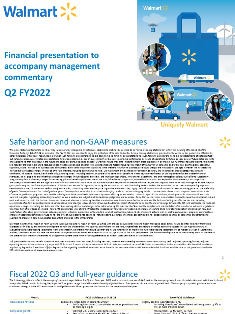 q2 Fy22 Earnings Presentation | PDF | Depreciation | Return On Investment