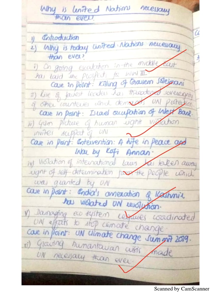 Essay - How UN Is Imp Than Ever | PDF