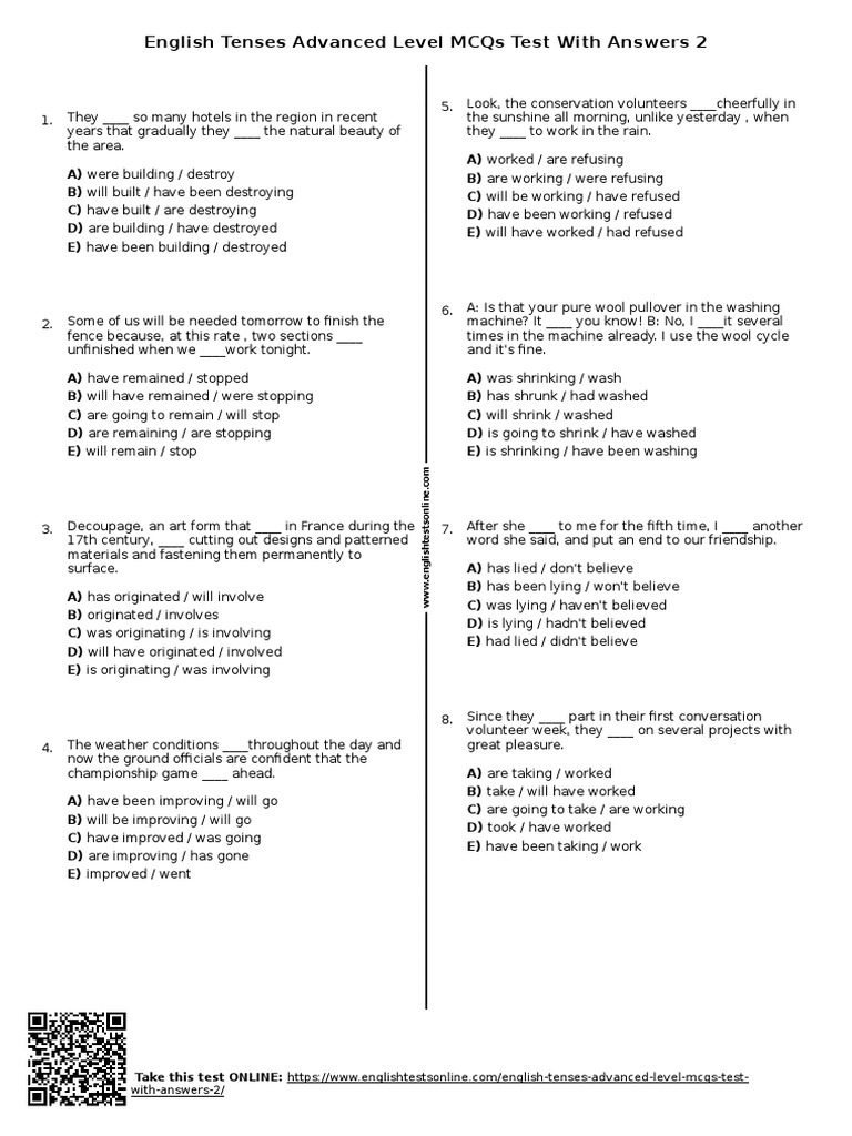 885-english-tenses-advanced-level-mcqs-test-with-answers-2-pdf
