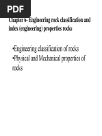 Lecture 8 - Engineering Properties of Rocks | PDF | Strength Of ...